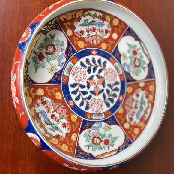 Imari | Dining | Japanese Imari Gold Vintage Handpainted 8 2 Panel ...